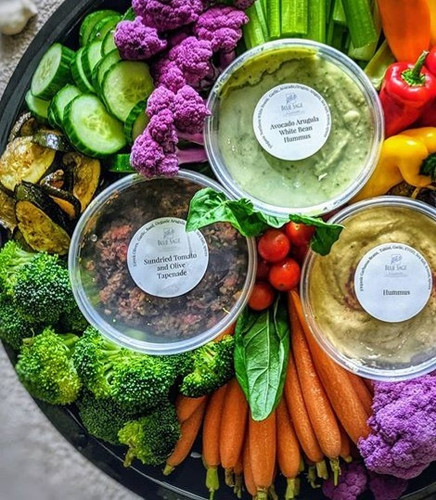 Snack Box - Crudite | blue-sage-cuisine