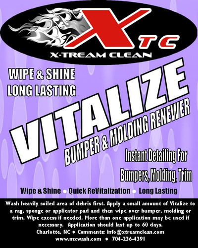 VITALIZE BUMPER & MOLDING RENEWER | x-tream-clean