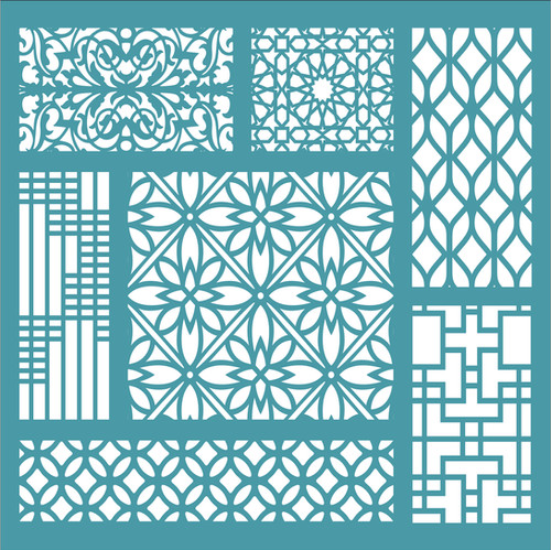 Patchwork Panels | Funky Fossil Designs