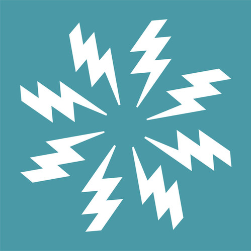 Electricity stencil | Funky Fossil Designs