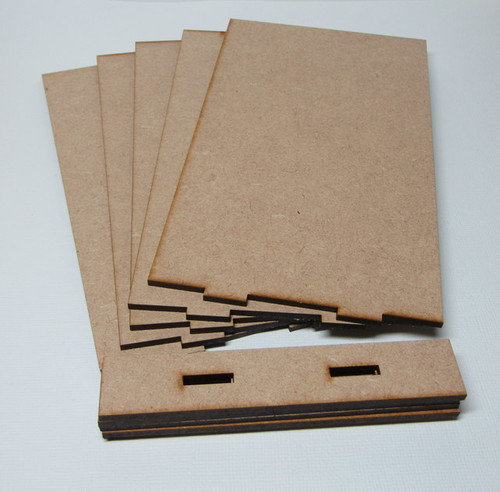 MDF Art Board Set of 5 | Funky Fossil Designs