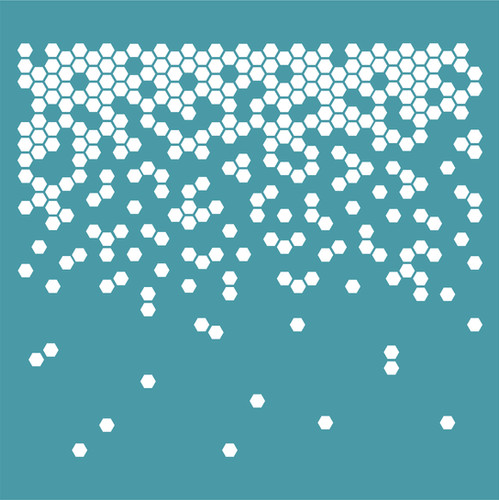 Hex Matrix Stencil | Funky Fossil Designs