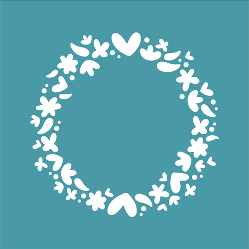 Pretty Circle Stencil | Funky Fossil Designs