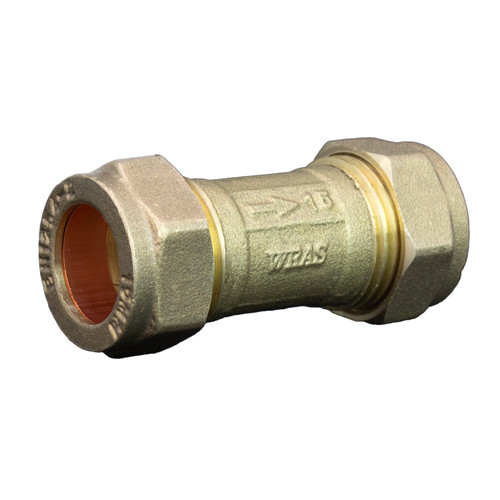 15mm Single Check Valve WRAS Approved Compression Non Return Valve | kudos