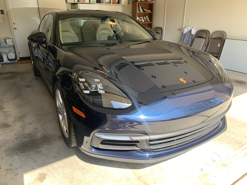 Basic Detailing on a New Metallic Blue Porsche Panamera