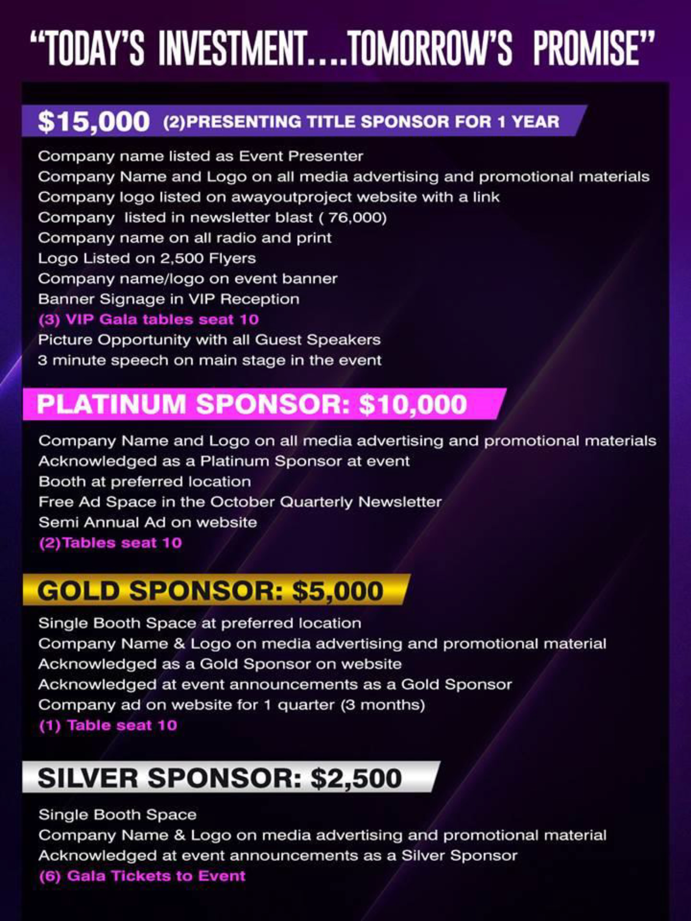 PAST EVENTS | awayoutproject.org