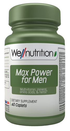 MAX POWER FOR MEN | well-nutrition-usa