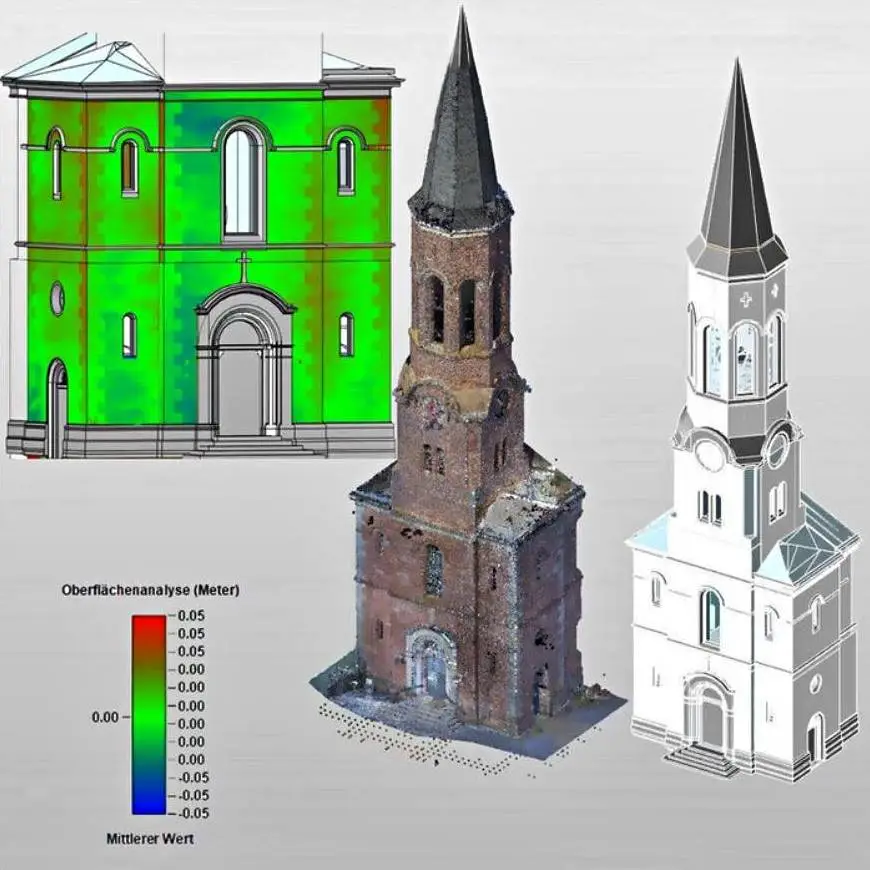 Scan To Bim Projects | Point cloud to BIM services | RVTCAD
