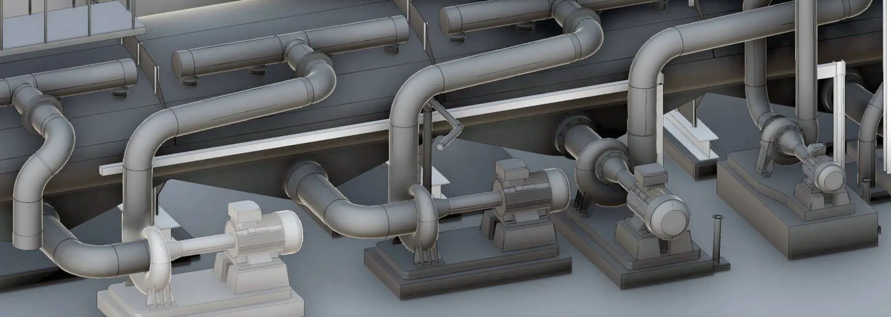 Revit MEP Services Point Cloud To BIM MEP Modeling Rvtcad