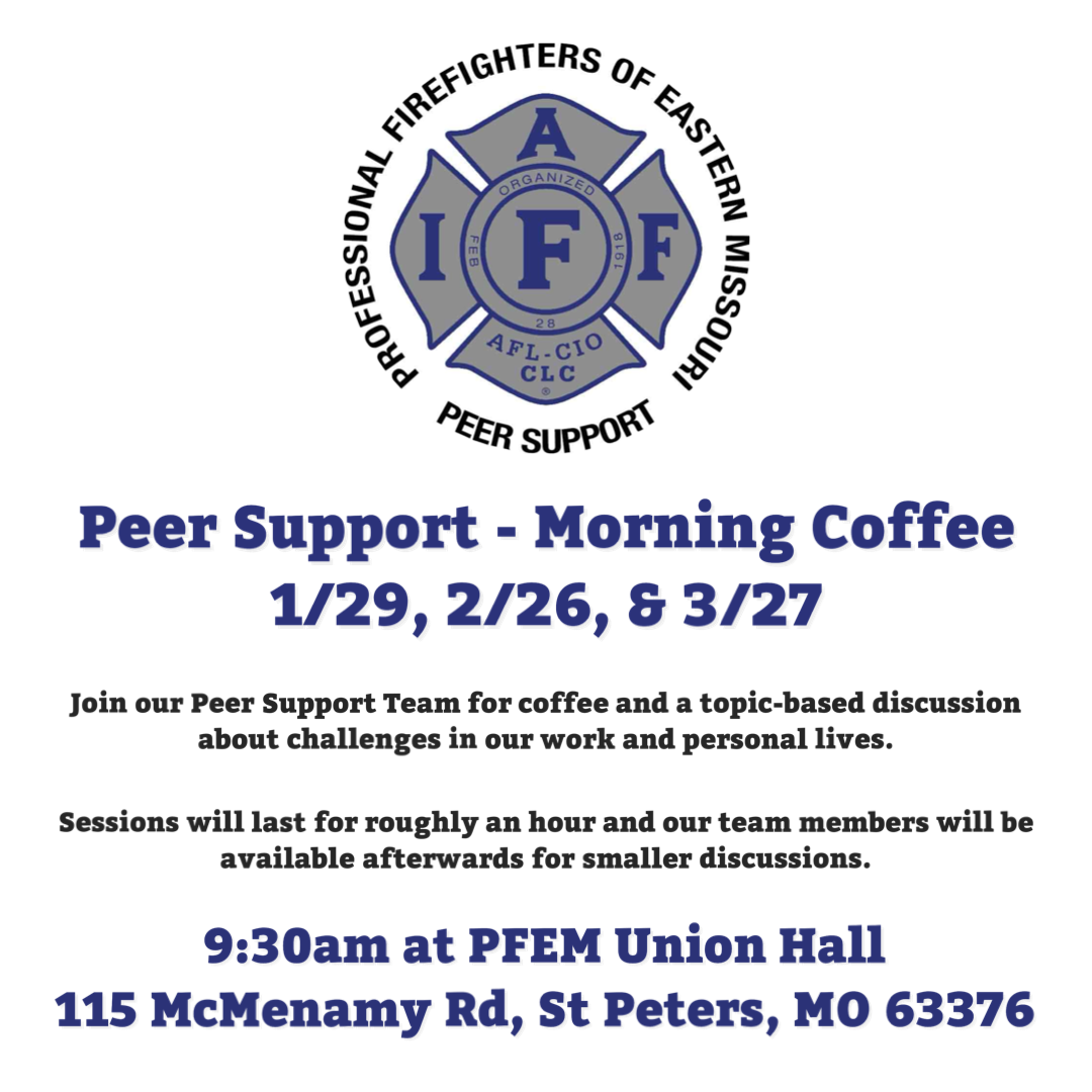 Peer Support Morning Coffee | PFEM IAFF Local 2665