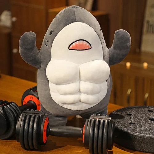 Muscle Shark! 💪🦈 13 inches tall by 12 wide | I hunt dead things