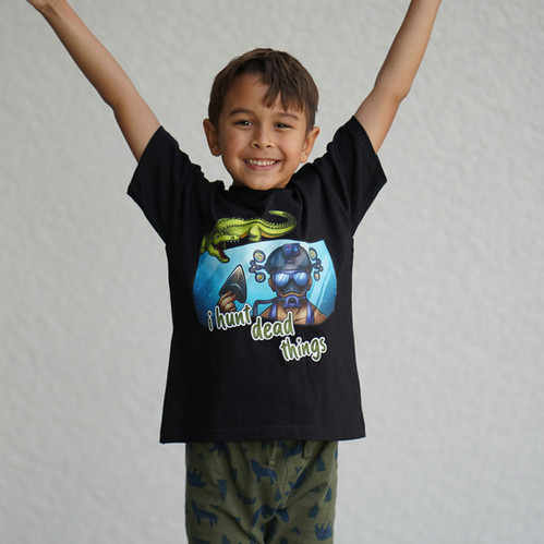 Kids IHDT Gator Shirt | I hunt dead things
