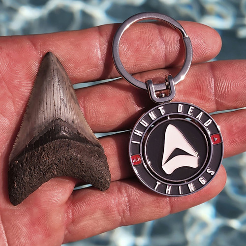 Metal-odon Keychain Spinner | I hunt dead things