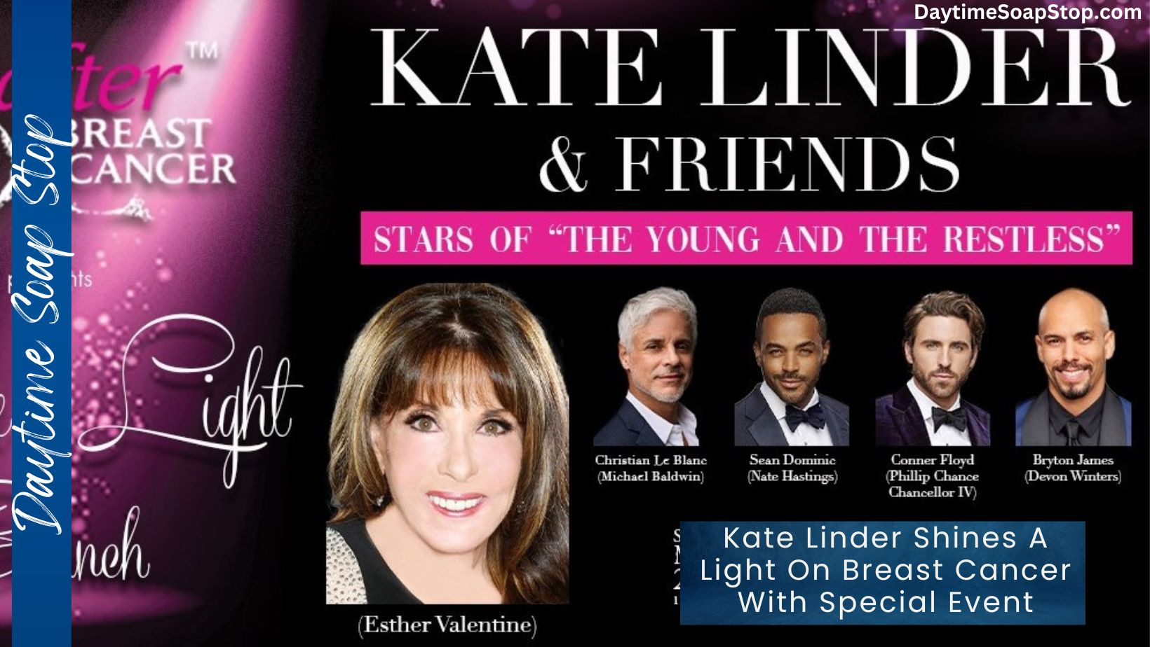 Kate Linder Hosts A Special Event For Breast Cancer
