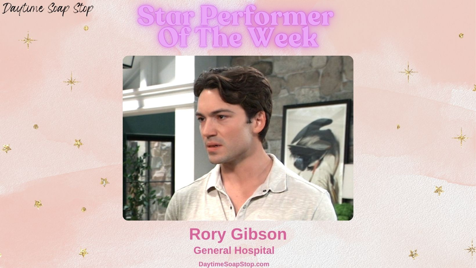 Star Performer of the Week: Rory Gibson