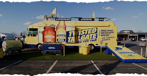In Your Face Advertising | Tailgating Experience