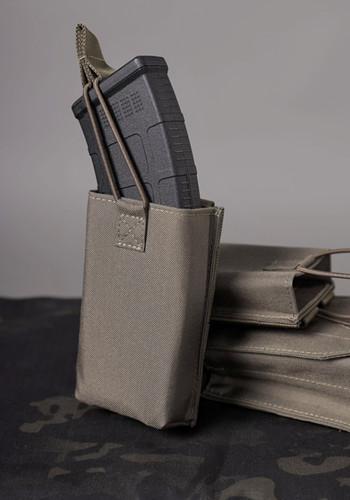 AK single mag pouch - RAL 7013 Olive IRR | Wombat Tactical