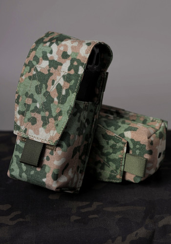 M4 / AR-15 double mag pouch - NFP MULTITONE | Wombat Tactical