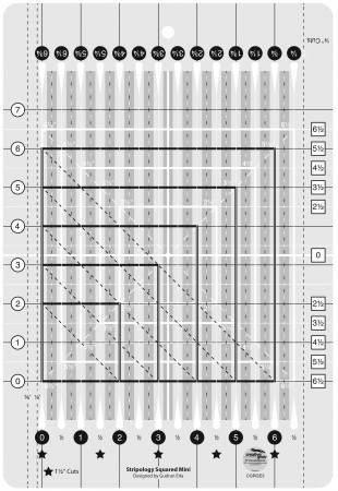 Creative Grids Stripology® Mini Quilt Ruler | Snapdragon Quilting