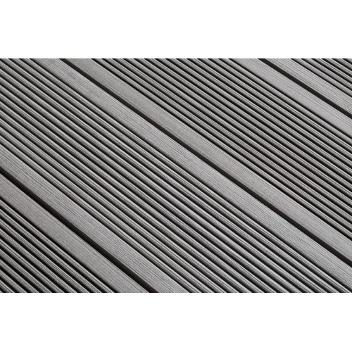 'Q-Deck' Smartboard Composite Decking Battleship Grey 20mm x 138mm x 3 ...