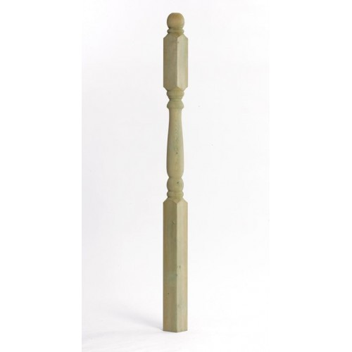 'Q-Deck' Colonial Decking Newel Post 90mm x 90mm, 1.5 metre length ...