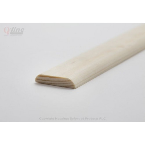 Softwood Q Line D Mould 6mm x 27mm | Canterbury | East Kent Timber Ltd