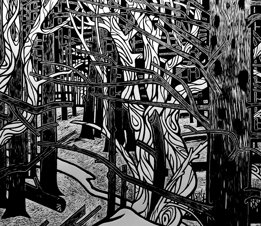 Knots, tangles, and trees