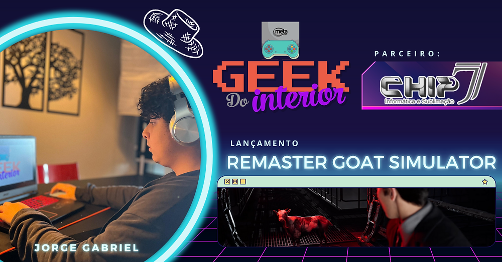 Geek do interior – Goat Simulator Remaster, ganha trailer oficial