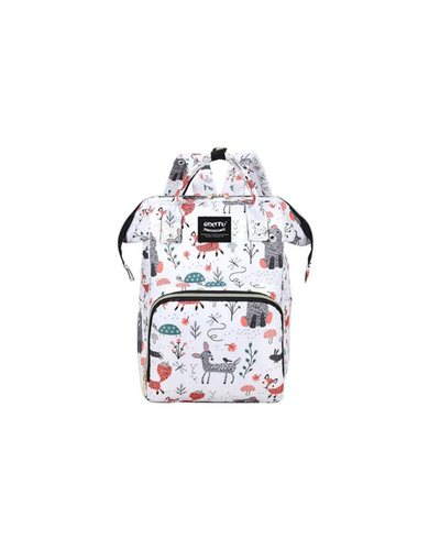 Floral Print Backpack Diaper Bag | Omega Niños