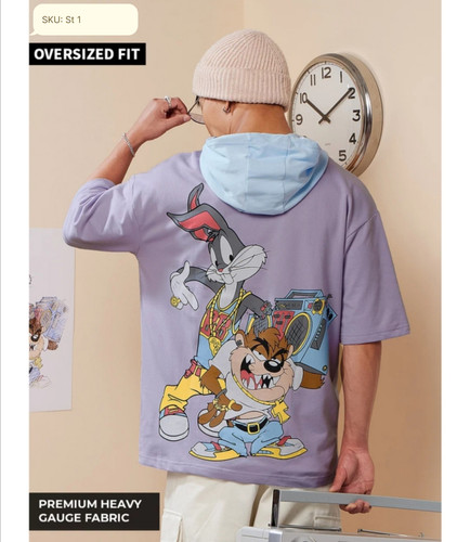 Looney Tunes: Jammin Hooded T-Shirts | Cat Kit Kat
