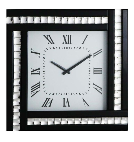 Crystal Square Clock | Aura Furniture