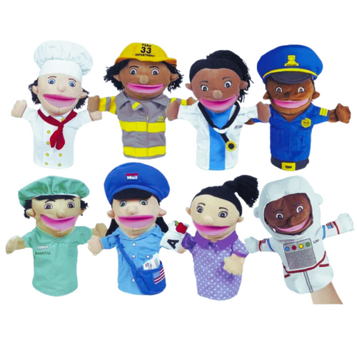 Community Helpers Puppet (Set of 7 pcs) | Quality FRP