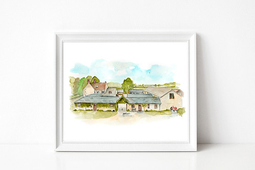 Digital Version Of Huntsmill Farm | Anna Jayne Designs