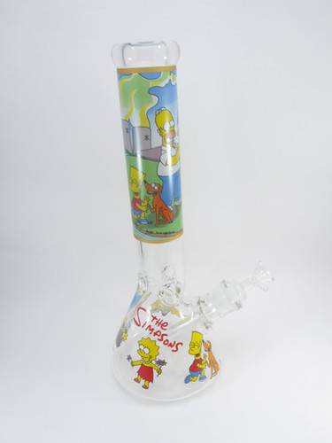Simpsons Beaker Pipe | dasglass