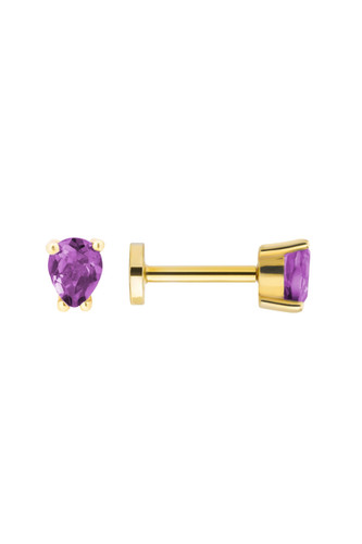 Eva Amethyst Piercing | Studio D'oro