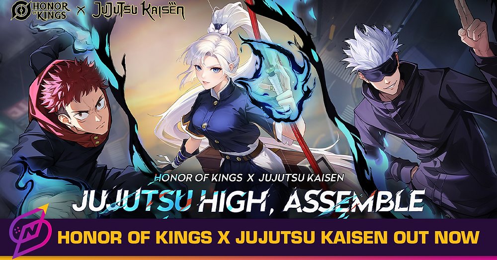 Jujutsu High, Assemble! Honor of Kings x Jujutsu Kaisen Collaboration ...