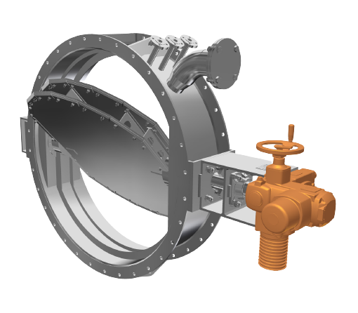 Damper Valves With Sealing Air System | Flowrates