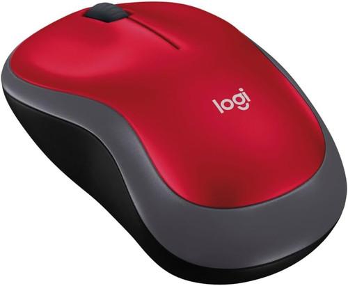 Logitech M185 Wireless Mouse M185 - RED | TechMave