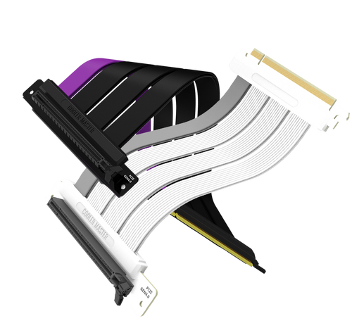 Cooler Master Graphic Card Riser Cable PCIE 4.0 x16 - 300mm | TechMave