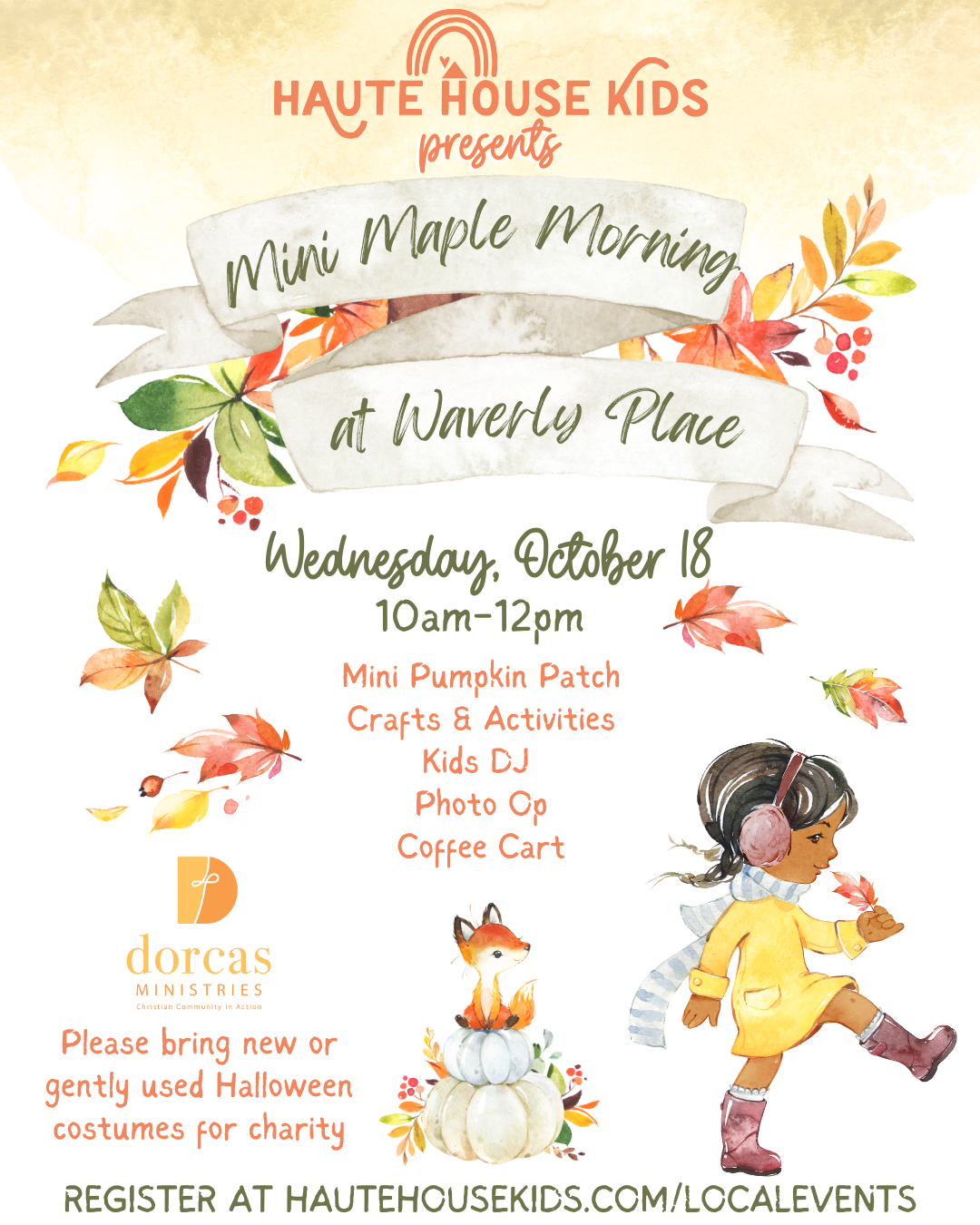 Mini Maple Morning at Waverly Place | Haute House Kids