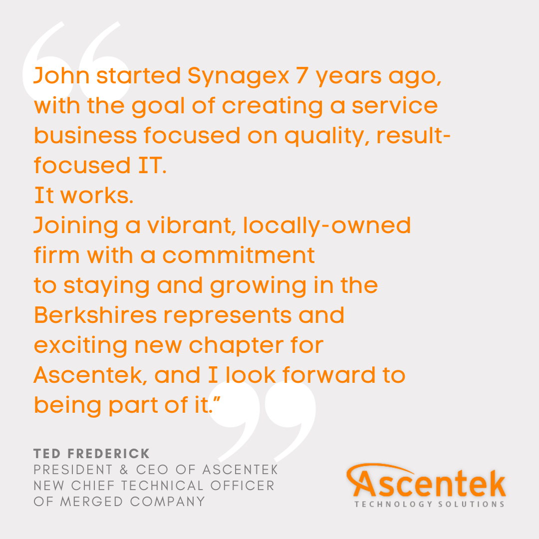 BIG NEWS: Synagex X Ascentek