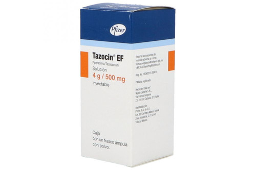 Tazocin Ef 500mg Solucion Inyectable - Pfizer | LEVA Industries