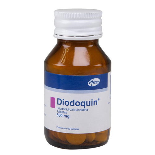 Diodoquin 650mg 60 Tabletas - Pfizer | LEVA Industries