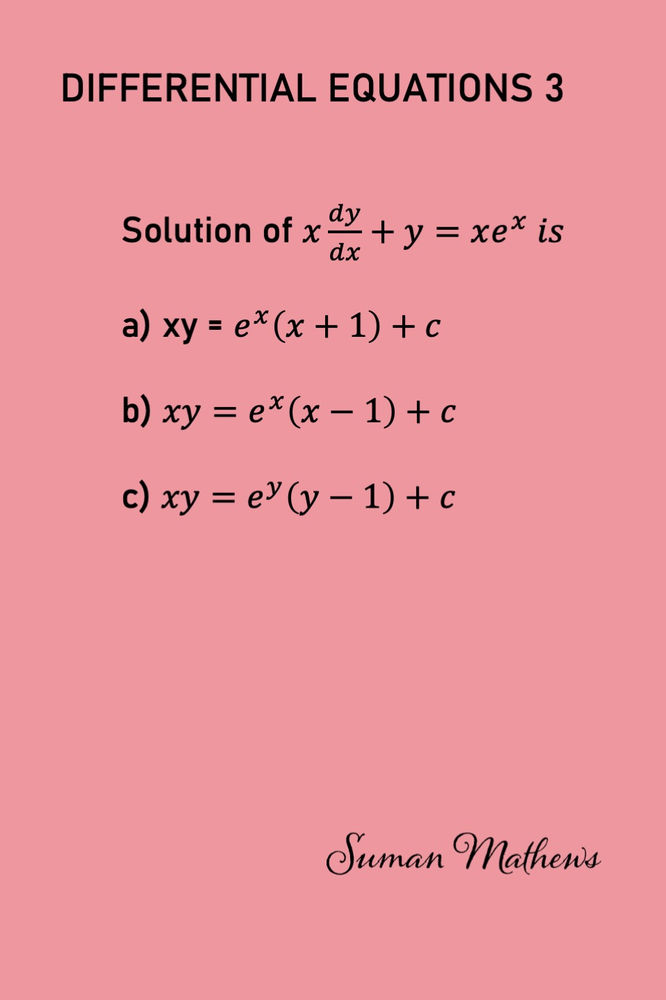 Strange but Incredibly Simple-Linear Differential Equations