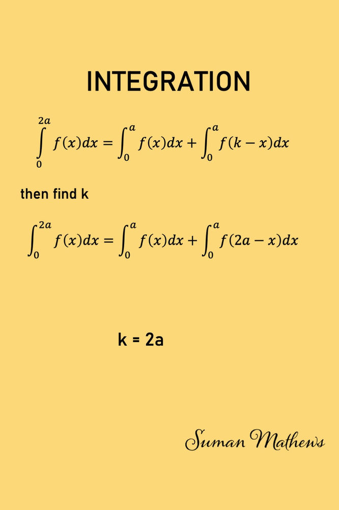 How To Solve This Problem on Definite Integrals