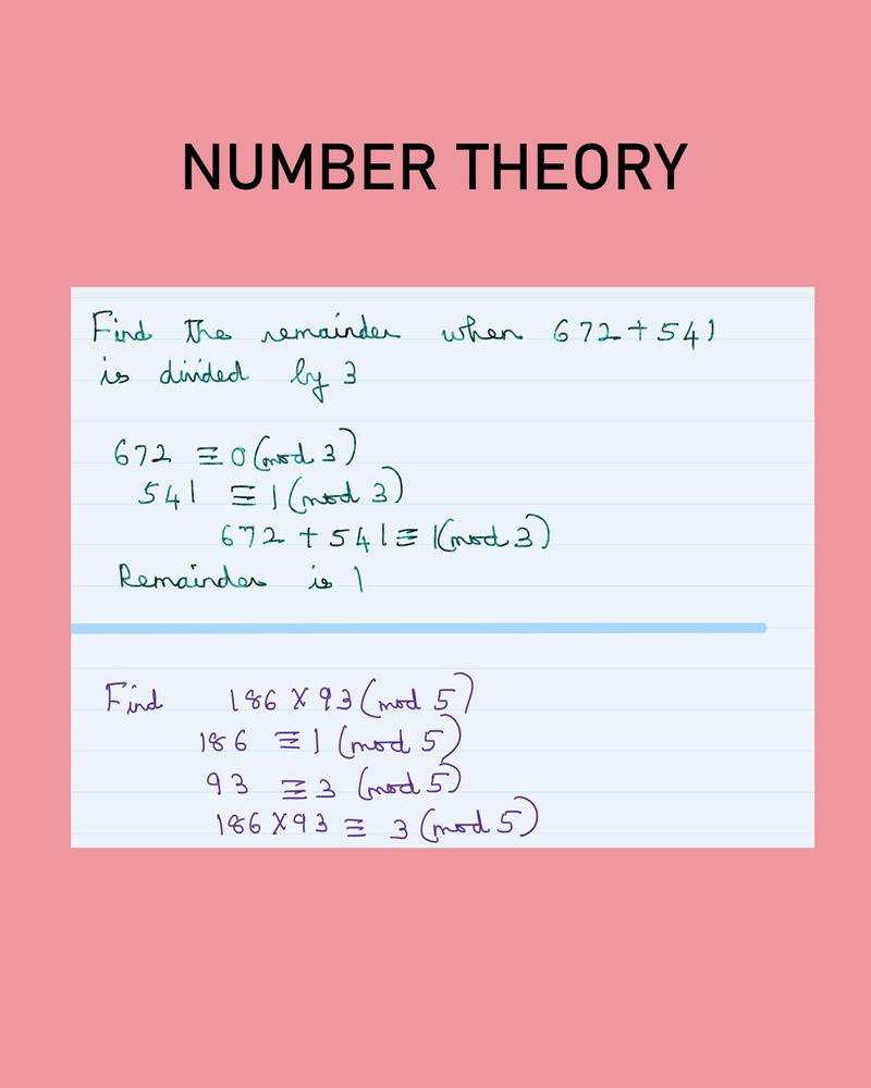 Addition and Multiplication Modulo