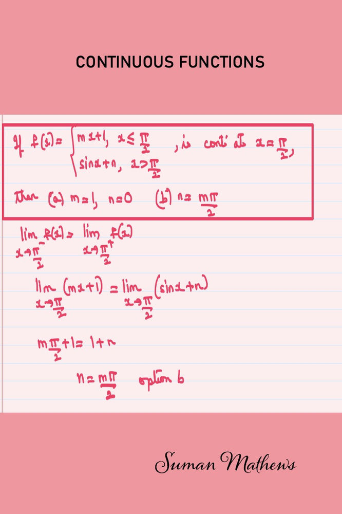 4 Simple Problems to Understanding Continuity-CUET Mathematics