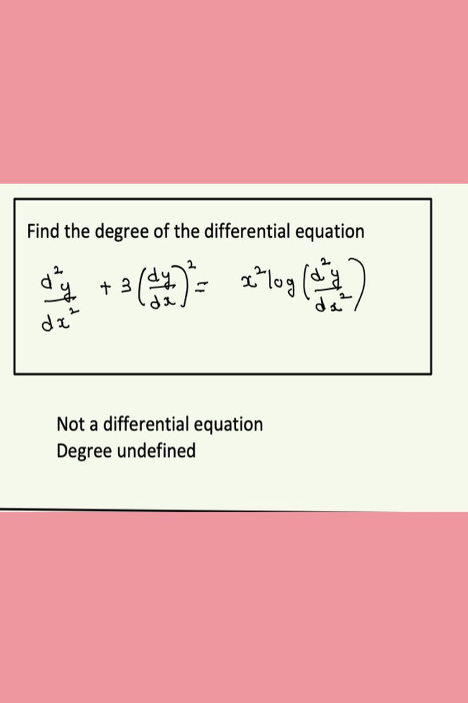 How to Prepare Differential Equations for Class 12 Mathematics NCERT ...