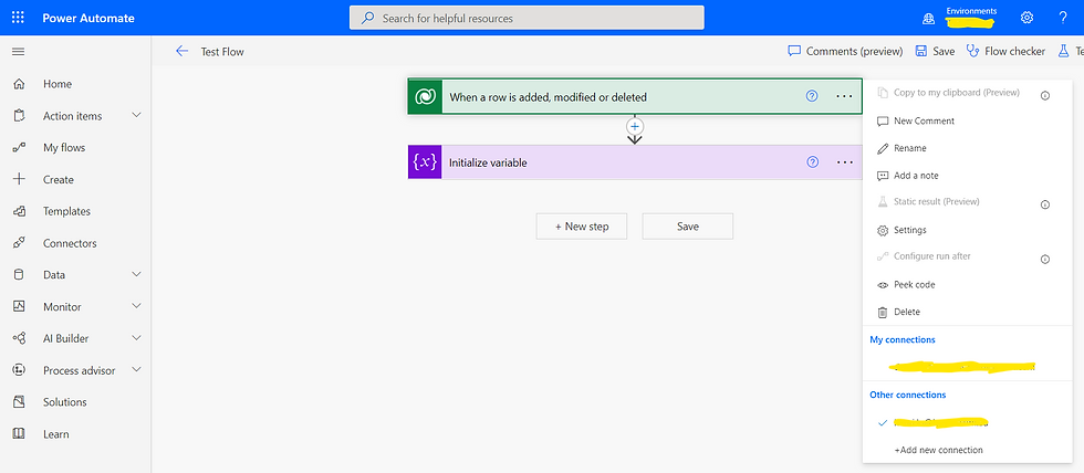 Connection Reference not visible in Microsoft PowerAutomate (Flow)