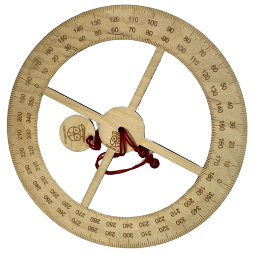 Wooden - Protractor | Nature's Materials